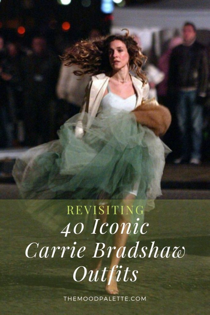 Revisiting 40 Iconic Carrie Bradshaw Outfits • The Mood Palette